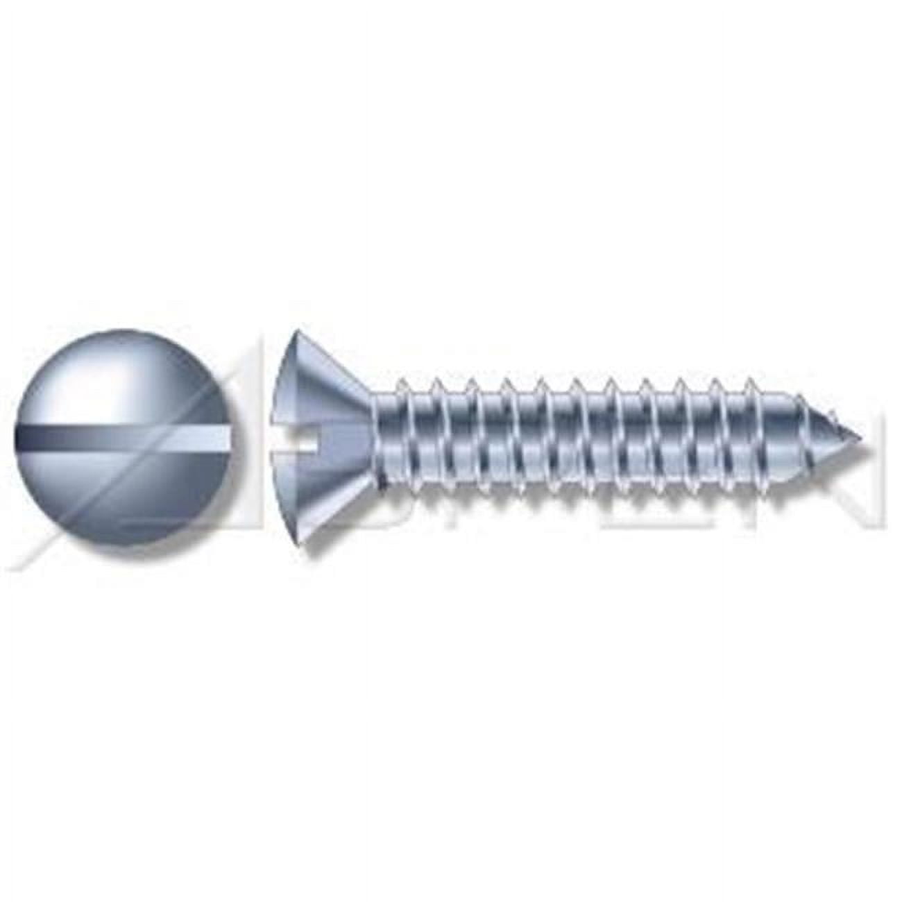 Aspen Fasteners Metric DIN 7973C M2.9 x 9.5 in. Oval Head Slotted ...