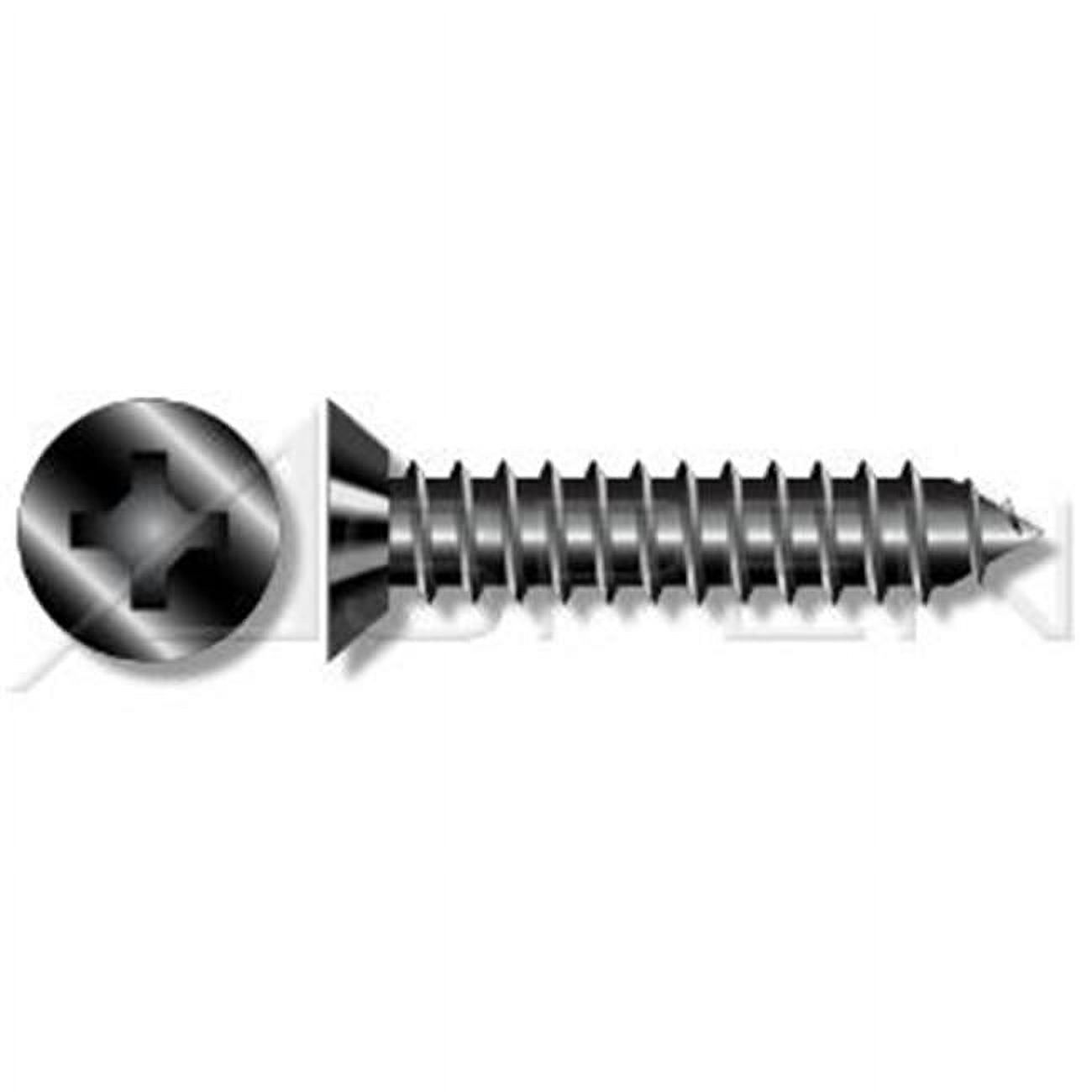 Aspen Fasteners No.4 x 0.25 in. Flat Undercut Phillips Drive Standard ...