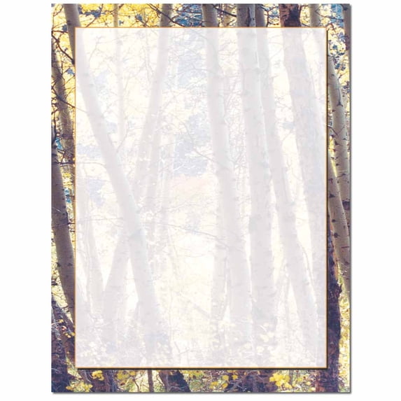 Aspen Grove Letterhead Letterhead Laser & Inkjet Printer Paper, 25 ...