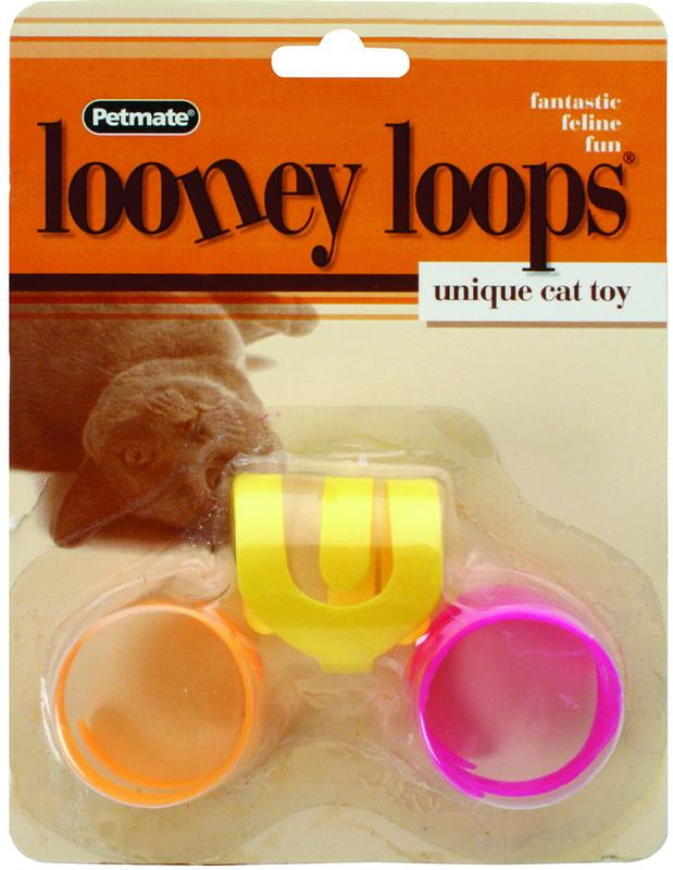 Aspen Pet Looney Loops Cat Toy, 3 Count - Walmart.com