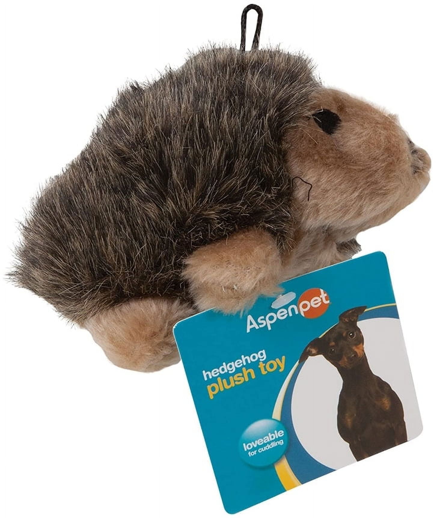 Aspen Pet Plush Hedgehog Dog Toy [Dog Plush Toys, Dog Squeak and ...