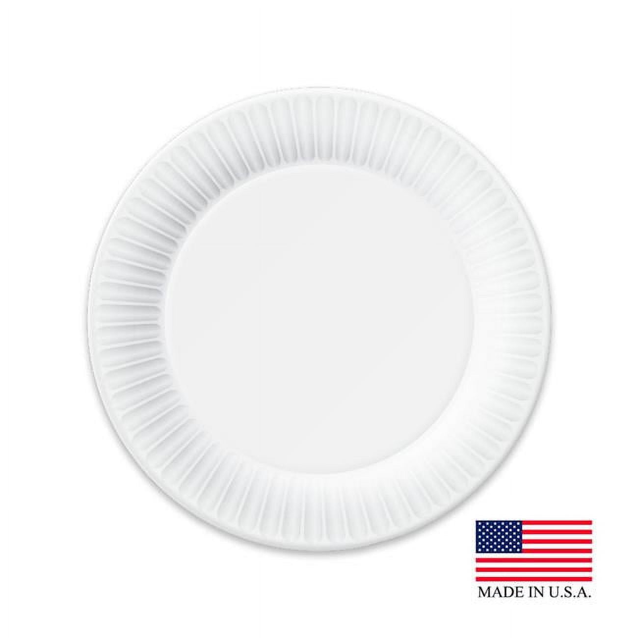 Aspen Products 16129-43013 PE 8.75 in. Coated Paper Plate, White ...