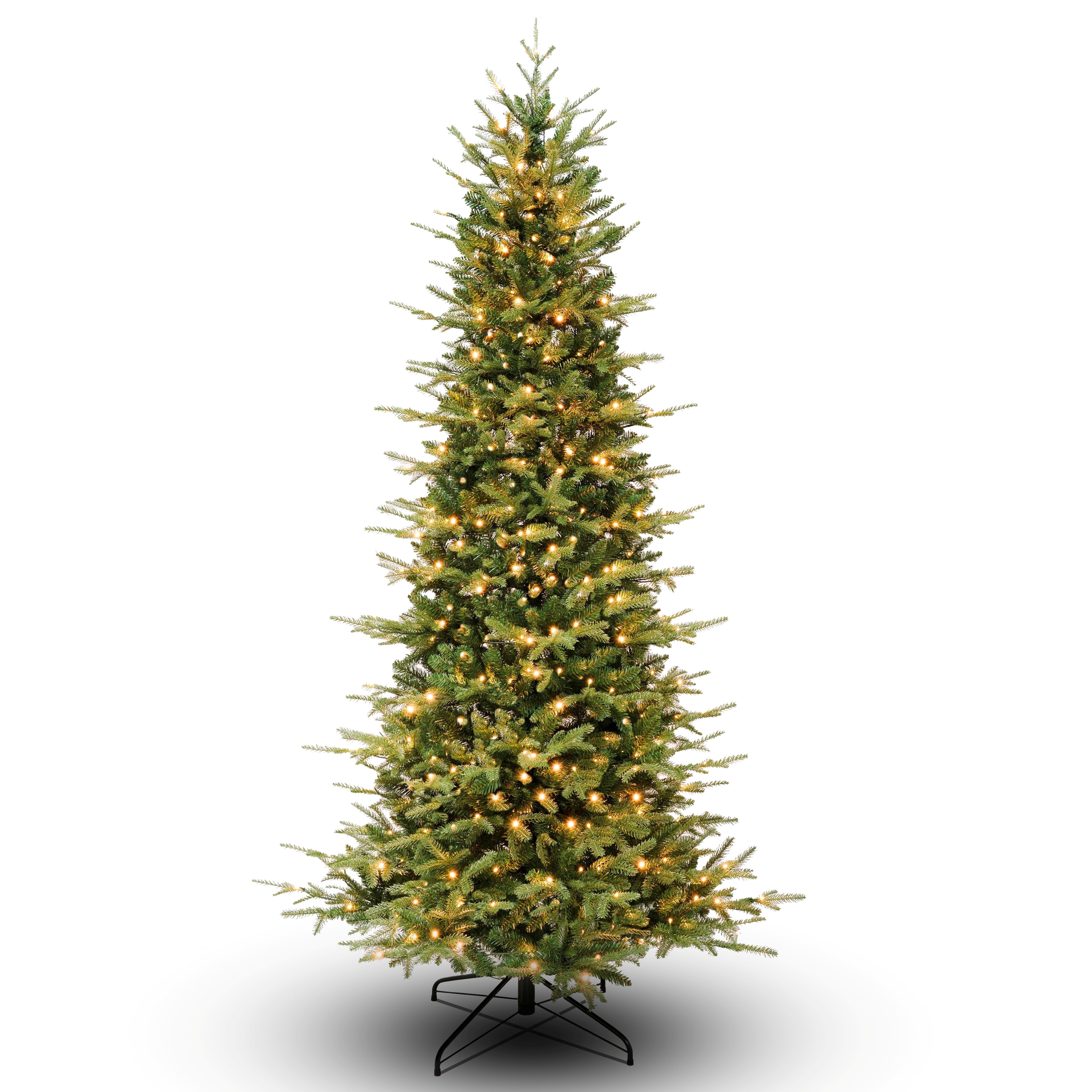 Jingle Joy Aspen Royale 7.5 ft Pre-Lit Artificial Christmas Tree, Warm ...