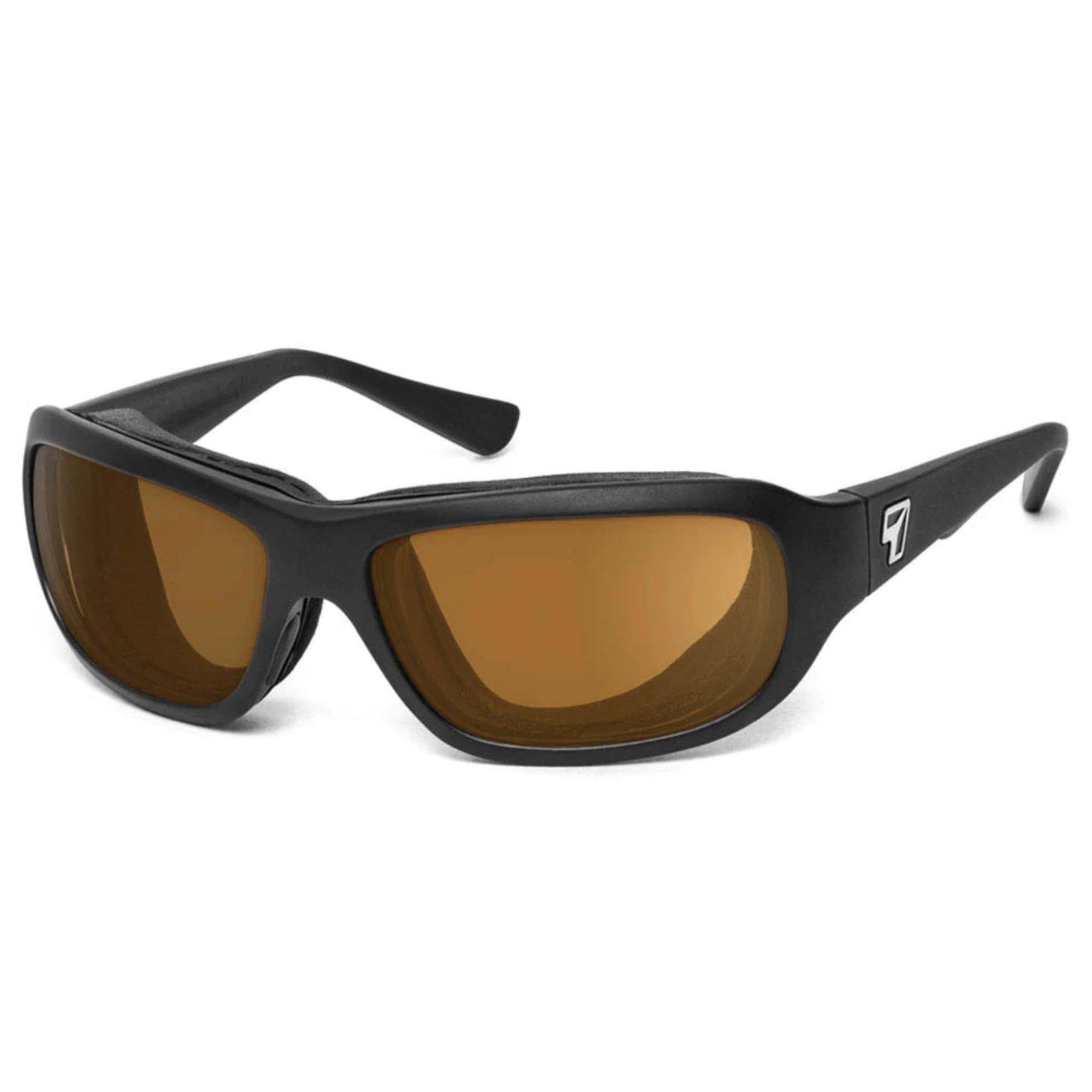 Aspen Wind Blocking Padded Foam Sunglasses for Outdoors, 100% UVA + UVB ...