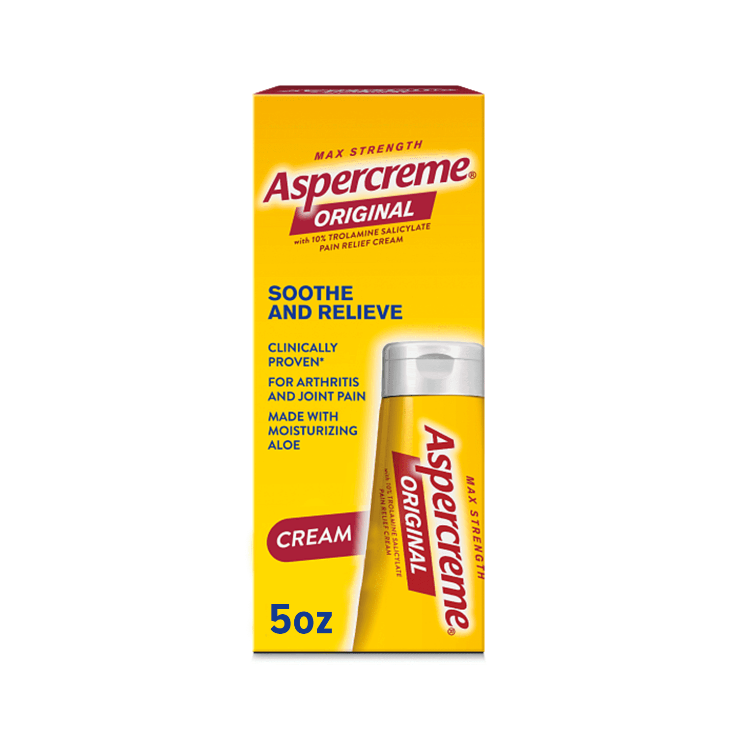 Aspercreme Original Pain Relief Cream, 5 Oz. HSA/FSA Eligible - Walmart.com