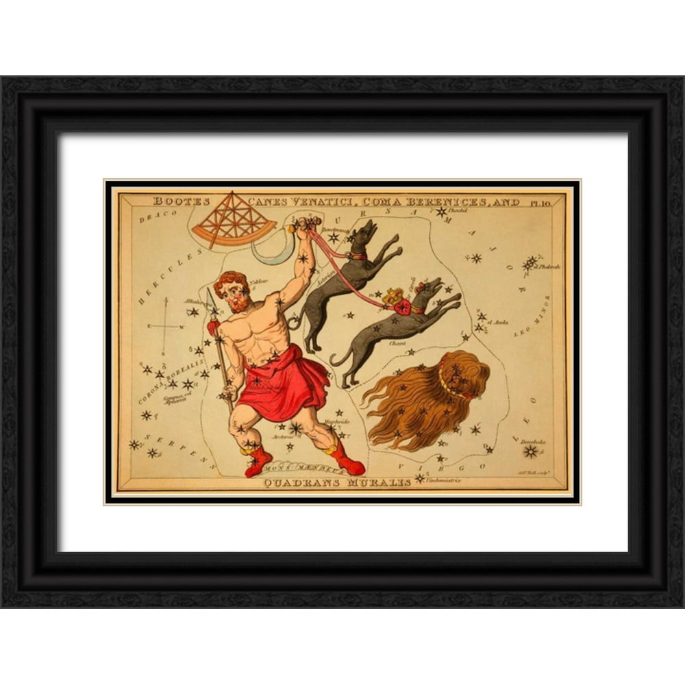 Aspin, Jehoshaphat 14x11 Black Ornate Wood Framed with Double Matting ...