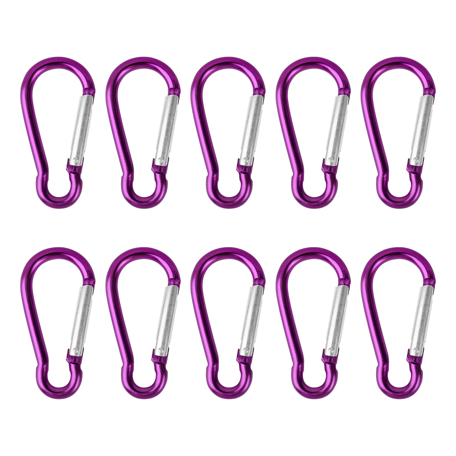 Aspire 10 Pack Carabiners Clip Metal Gourd-Shaped, 3-Inch Carabiner for ...