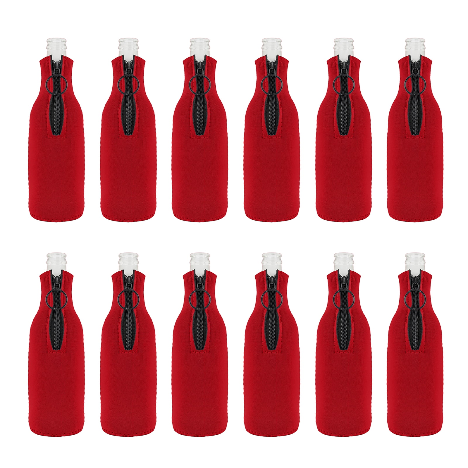 Aspire 12 Pcs Neoprene Beer Bottle Cooler Sleeves, 12oz Sublimation ...