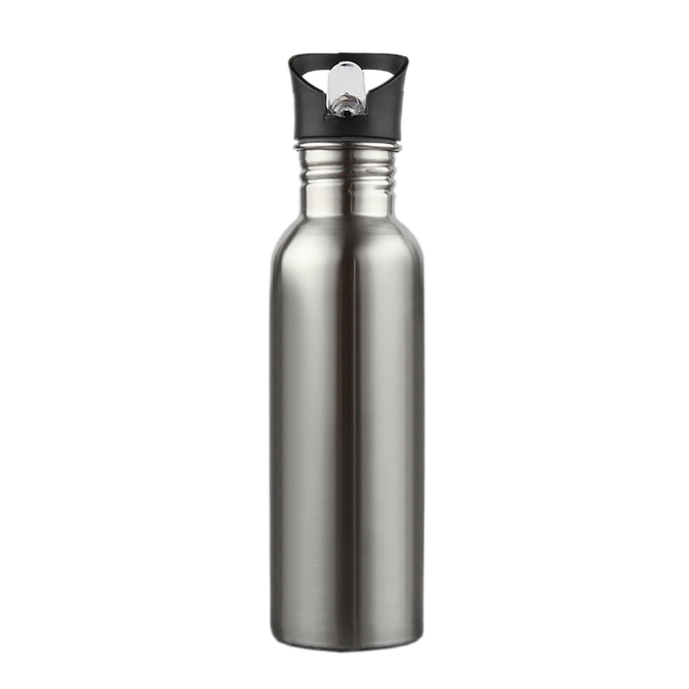 Aspire 25 oz. Stainless Steel Water Bottle with Straw Lid, Single ...