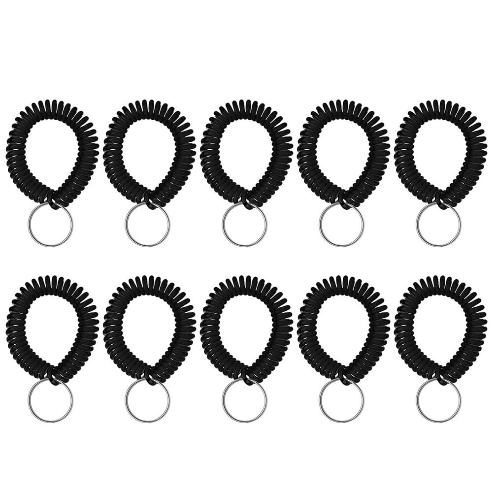 Aspire 50 Pcs Stretchable Plastic Bracelet Wrist Coils, Spiral Wrist ...