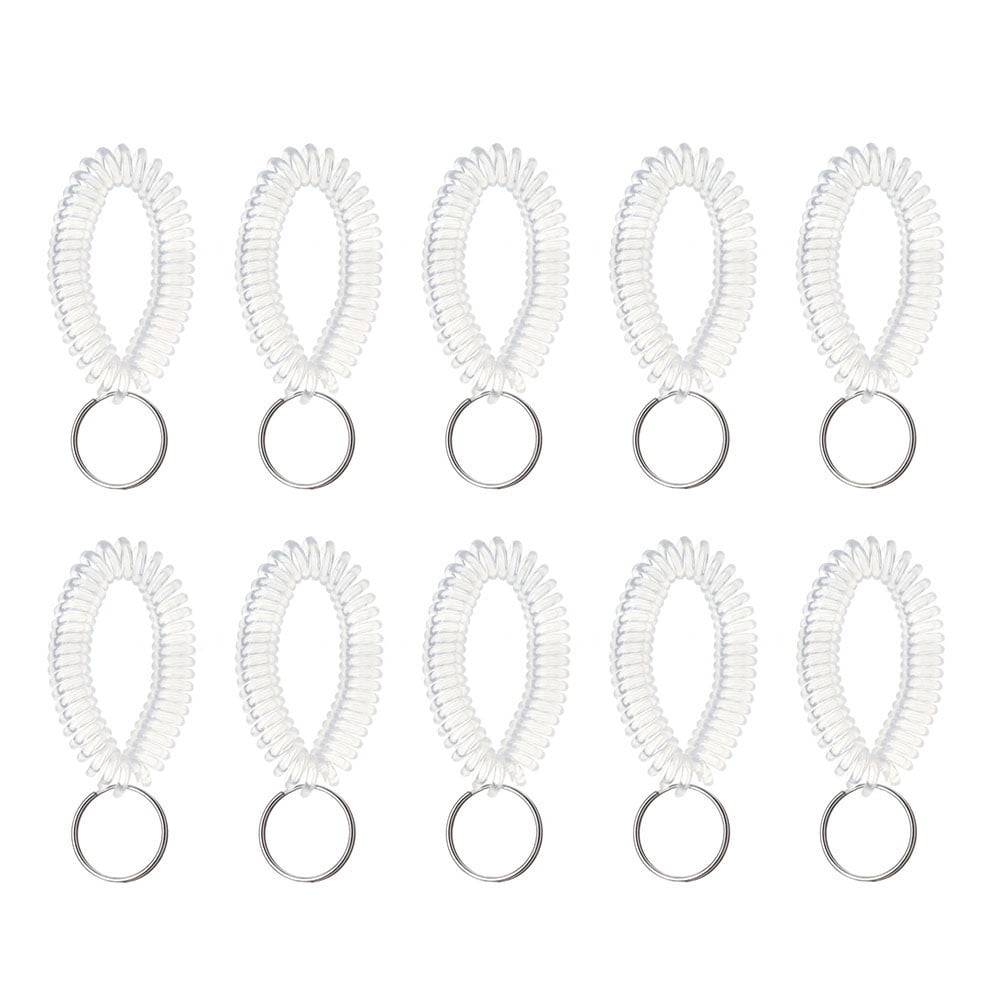 Aspire 50 Pcs Stretchable Plastic Bracelet Wrist Coils, Spiral Wrist ...