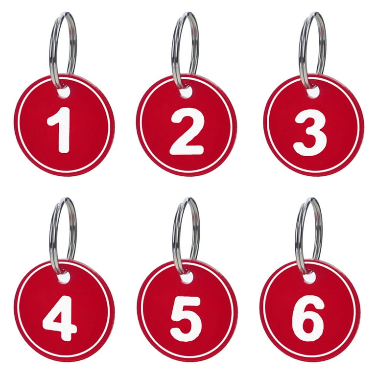 numbered id tags