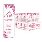 Aspire Healthy Energy - Sparkling Raspberry Acai - Case Of 6 - 4/12 Oz ...
