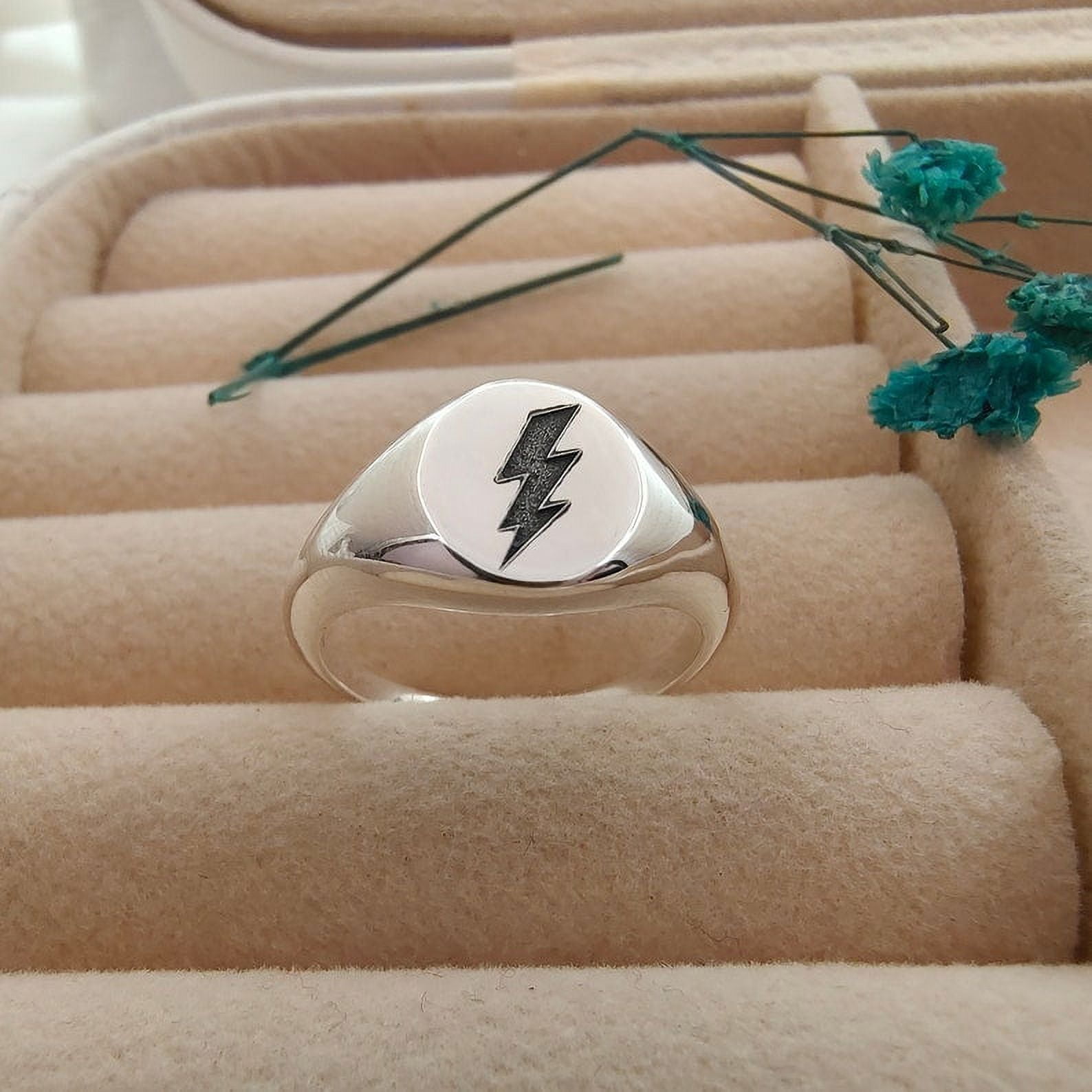 Aspire Jewels-Lightning Bolt Ring, Electricity Ring, Thunder Bolt Ring ...