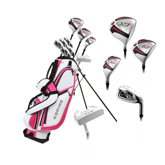 Aspire X1 Ultra Ladies Petite Complete Right Handed Golf Club Set - 2 ...