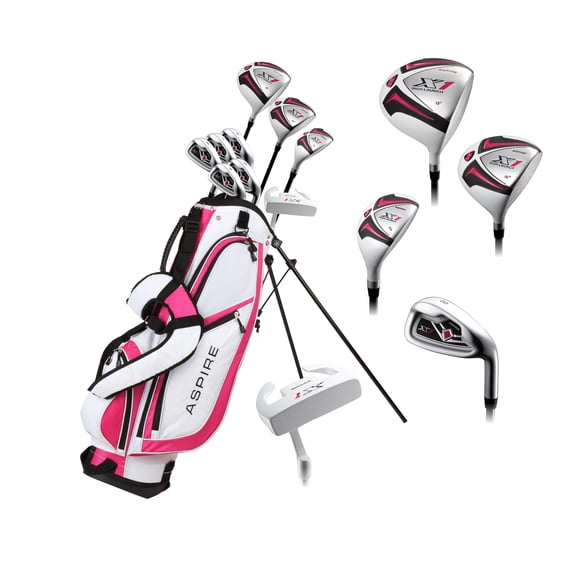 Aspire X1 Right Handed Golf Club Set for Women - Complete Package with ...