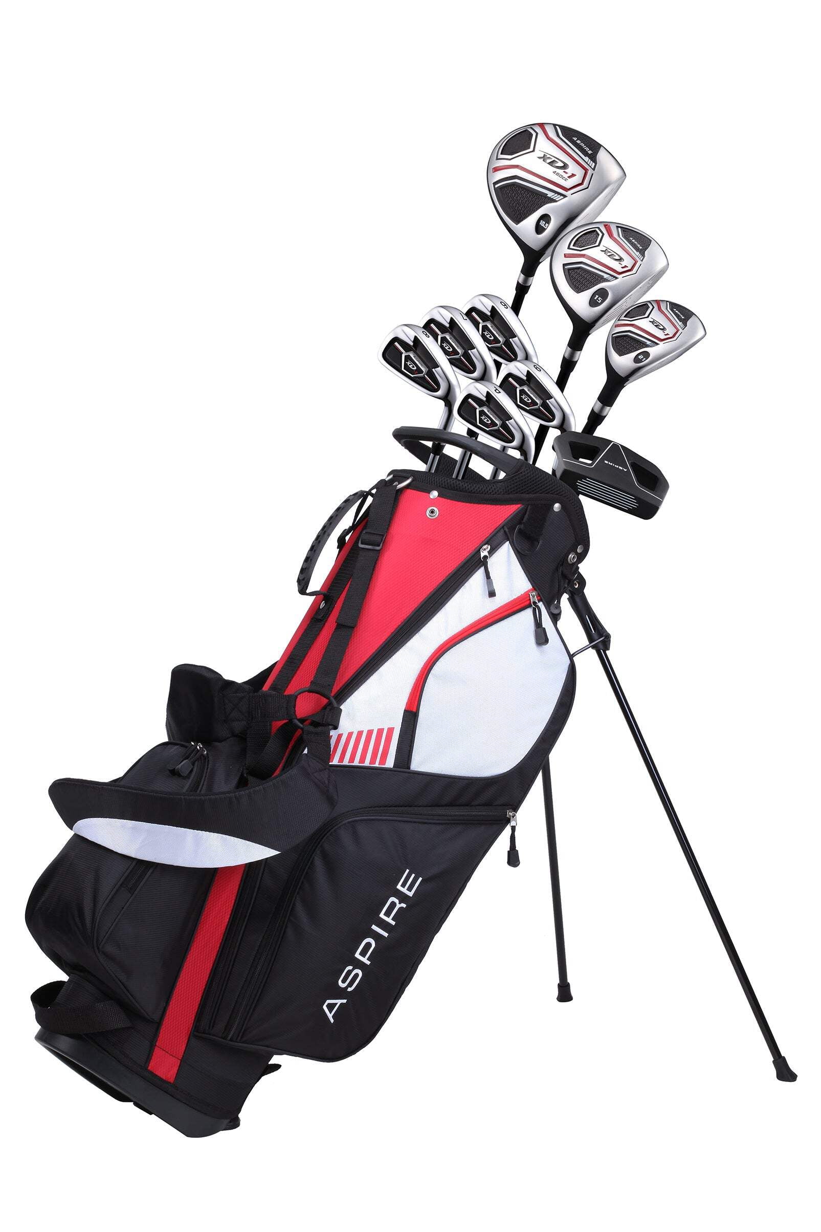 Aspire XD1 Mens Complete Golf Clubs Package Set - Right & Left Hand ...