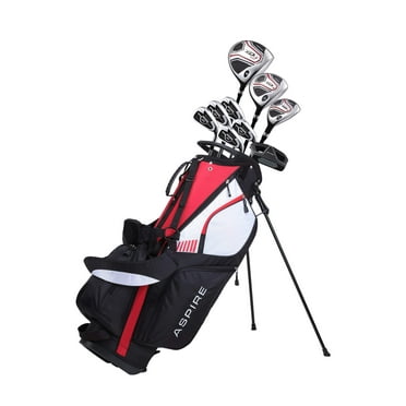 "Precise M5 Mens Left-Handed Golf Set (15pc, Black/White, RH, +1"") NEW ...