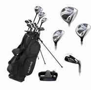 "Precise M5 Mens Left-Handed Golf Set (15pc, Black/White, RH, +1"") NEW ...