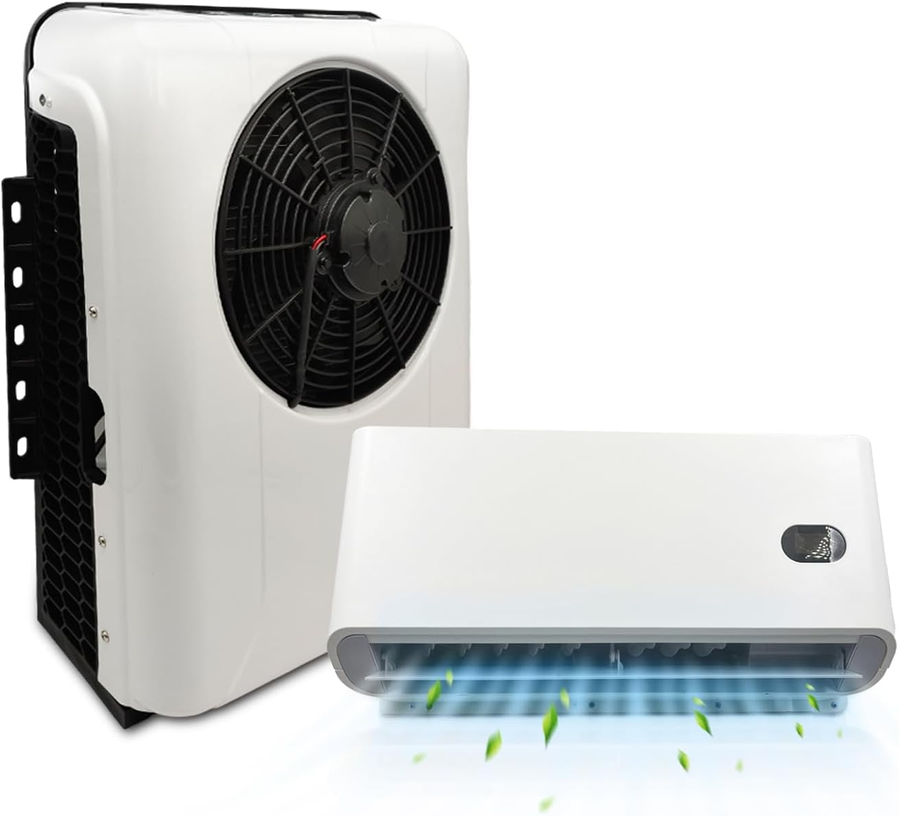 Aspligo 12V 10000BTU Split Parking Air Conditioner, New Energy AC Unit ...