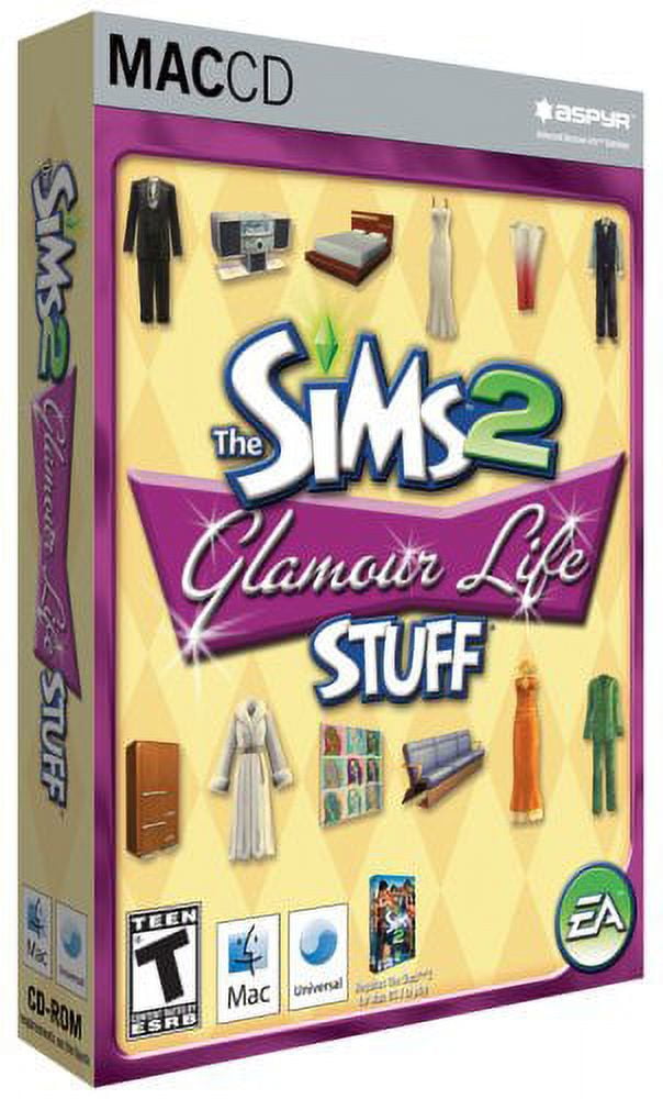 Aspyr The Sims 2 Glamour Life Stuff, Expansion Pack - Walmart.com