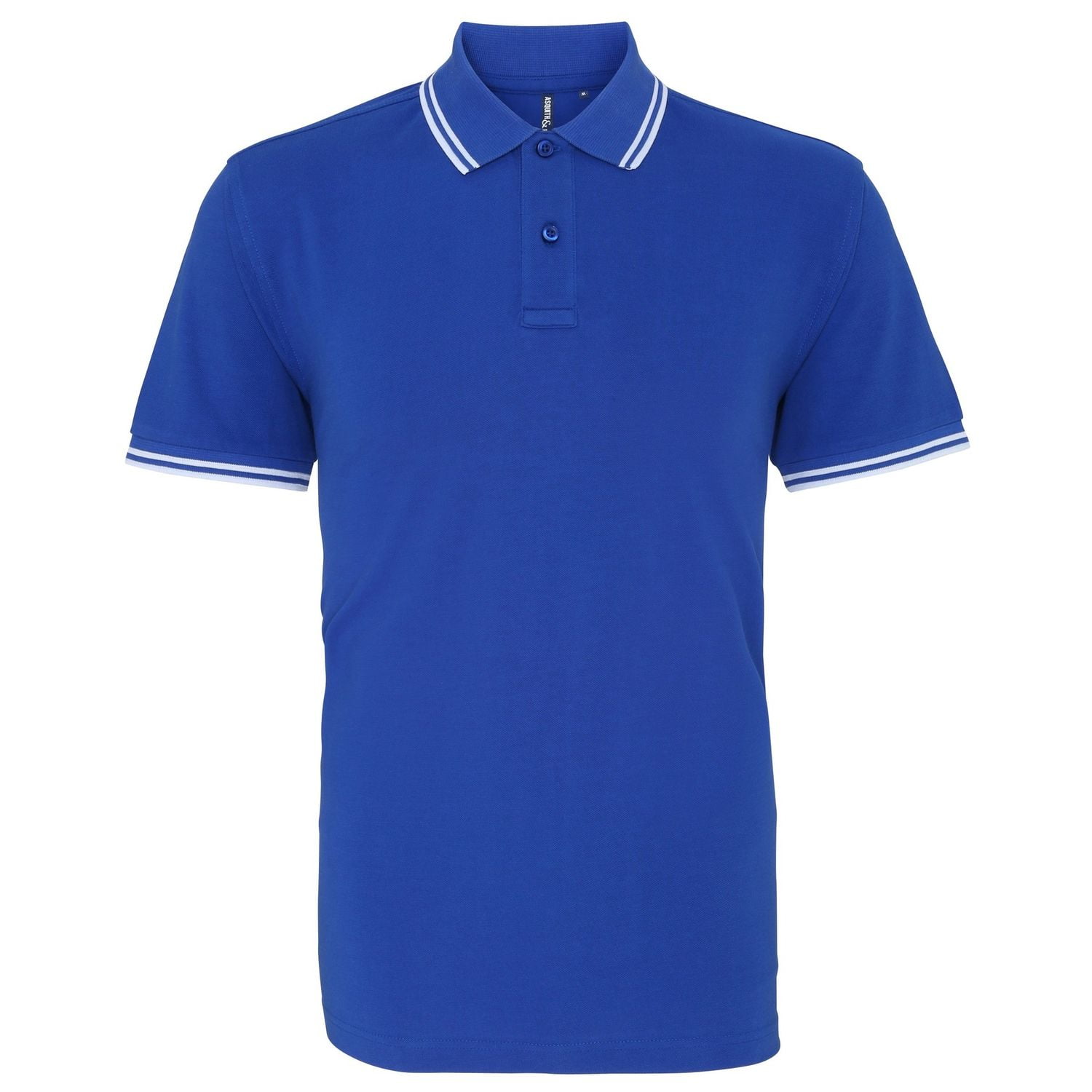 Asquith & Fox Mens Classic Fit Tipped Polo Shirt - Walmart.com