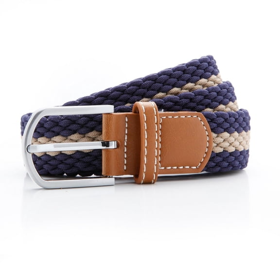 Asquith & Fox Mens Woven Braid Stretch Belt - Walmart.com