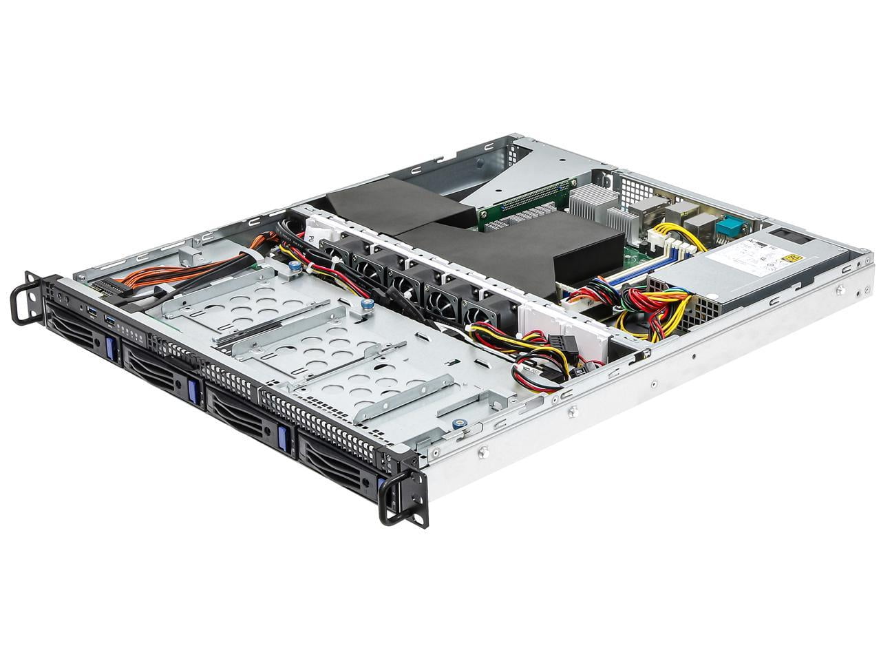 Asrock Rack 1U4LW-X570/2L2T 1U Rackmount Server Barebone AMD AM4 Ryzen ...