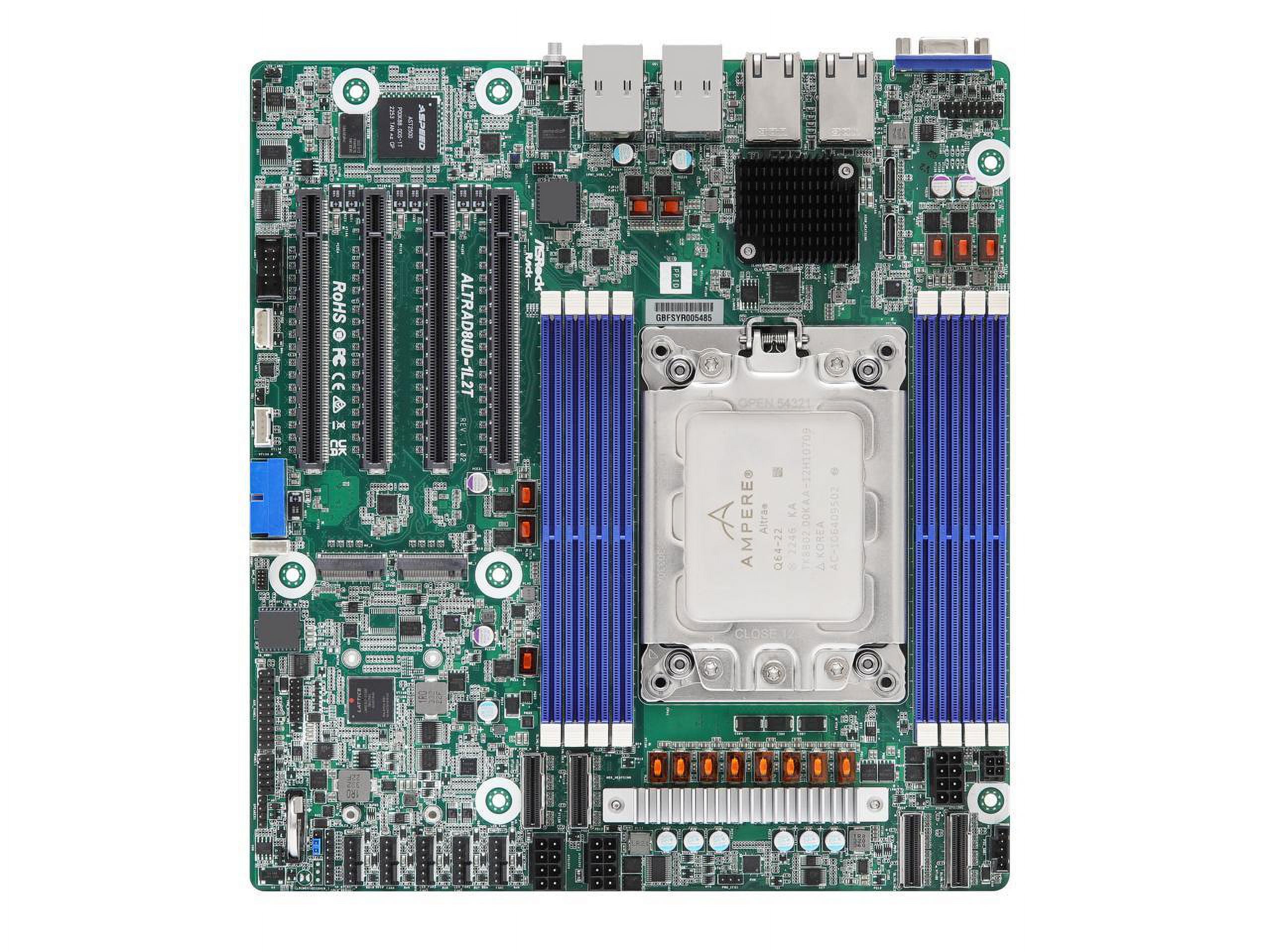 Asrock Rack Ampere Altra Bundle ALTRAD8UD-1L2T Deep Micro-ATX Server ...