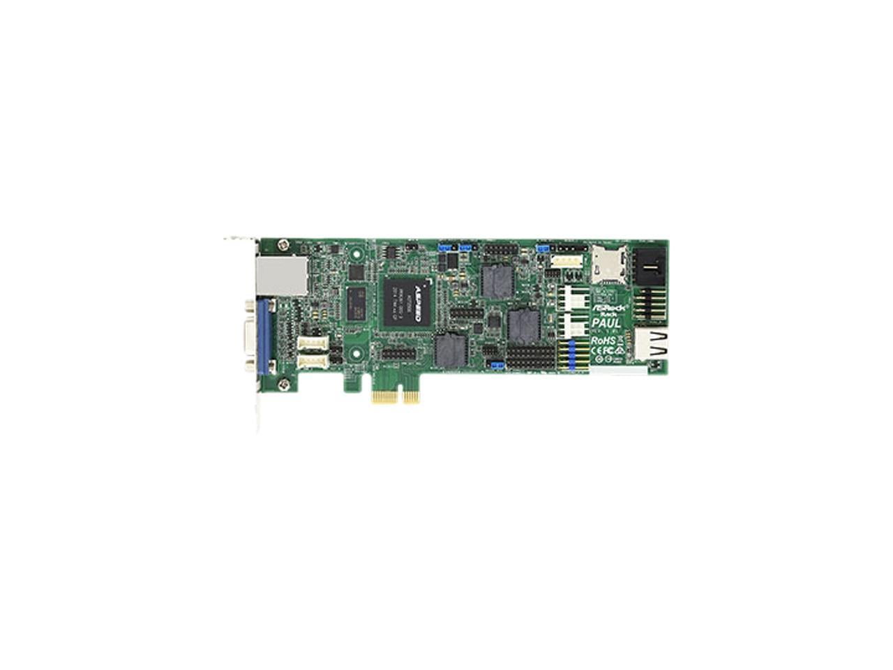 Asrock Rack Server Riser Card/Accessories PAUL Low-profile PCIe IPMI ...