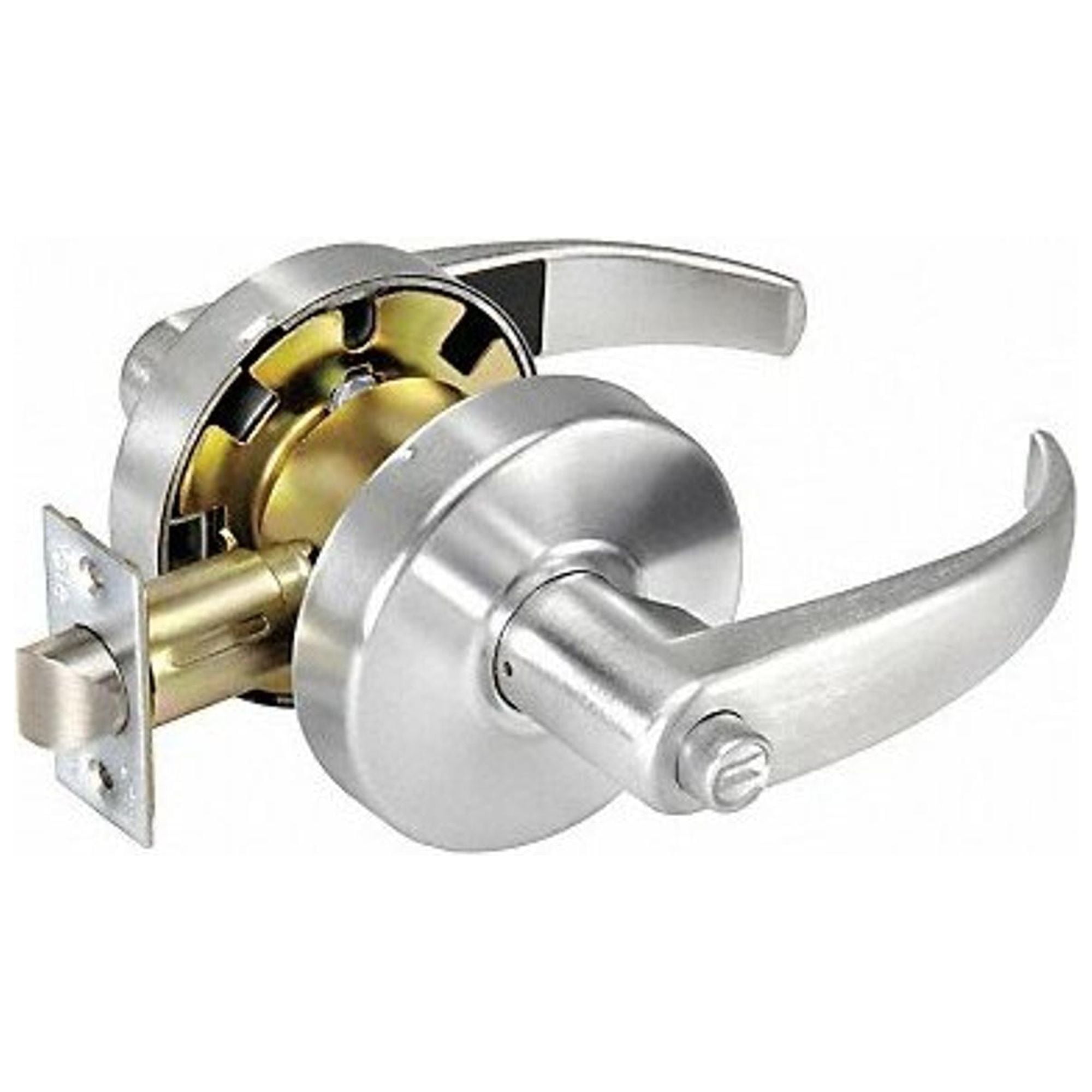 Assa Abloy Accentra Lever Lockset,Mechanical,Privacy,Grade 2 PB4602LN x ...
