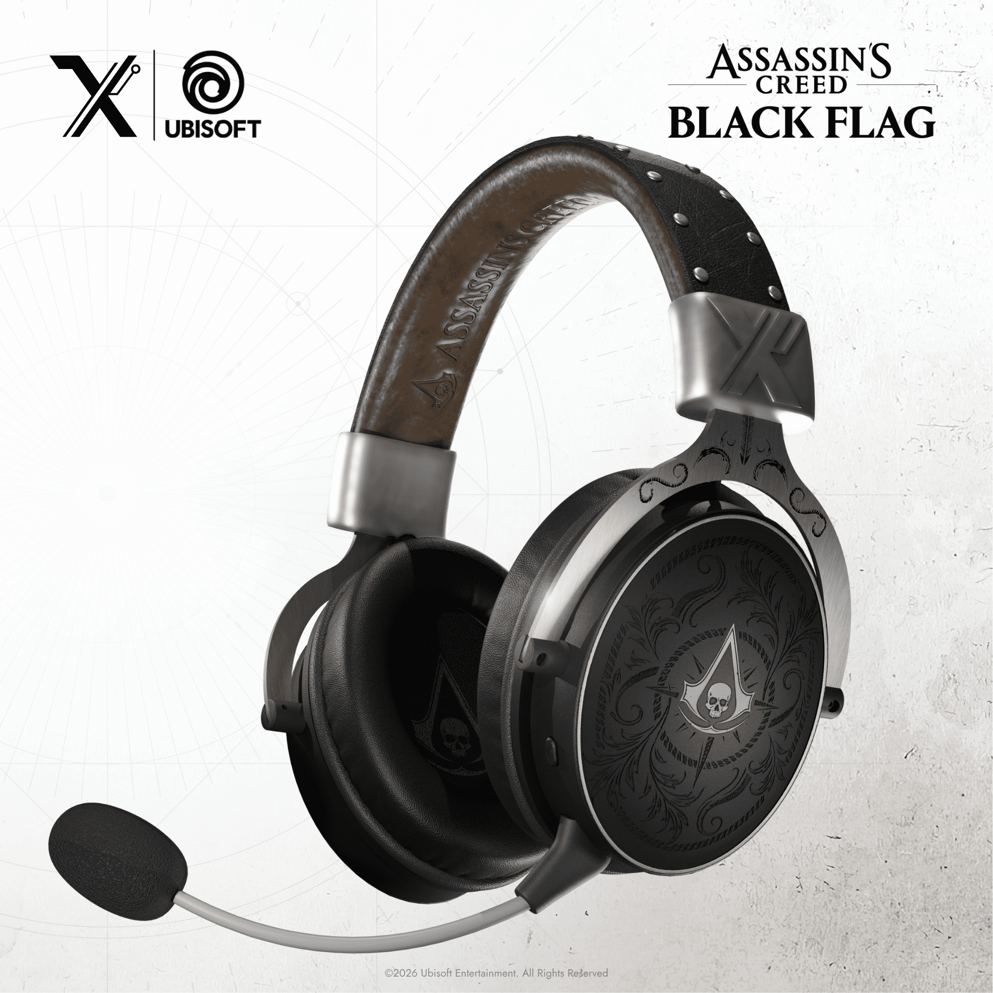 Assassin's Creed Black Flag Black Flag Resynced Wireless Headset by ...