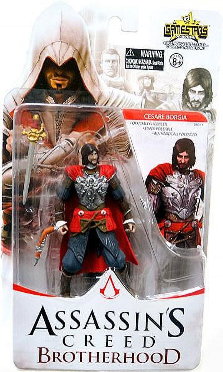 Assassin's Creed Gamestars Cesare Borgia Action Figure - Walmart.com
