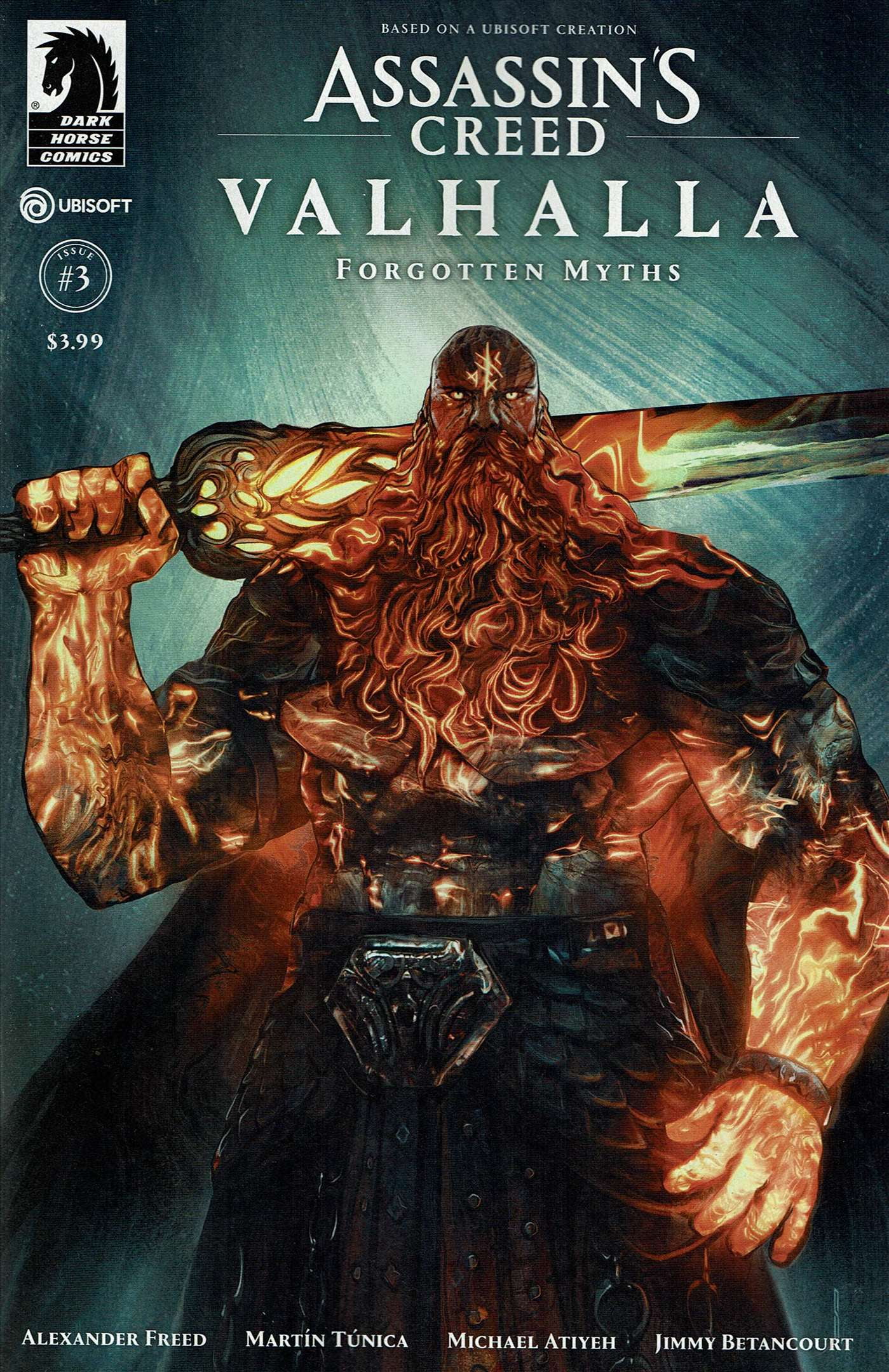 Assassin's Creed Valhalla: Forgotten Myths #3 VF ; Dark Horse Comic ...