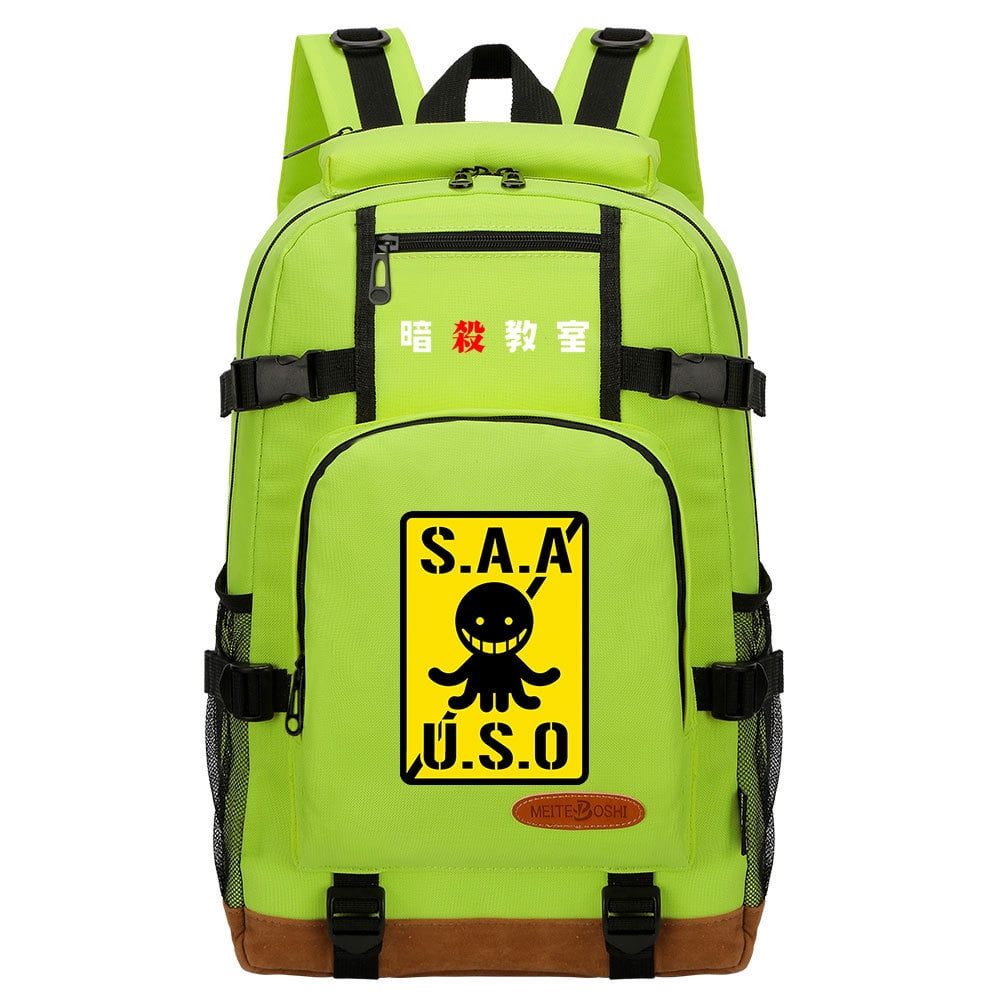 Assassination Classroom Backpack - Double Side Pockets, Fits 15 ...