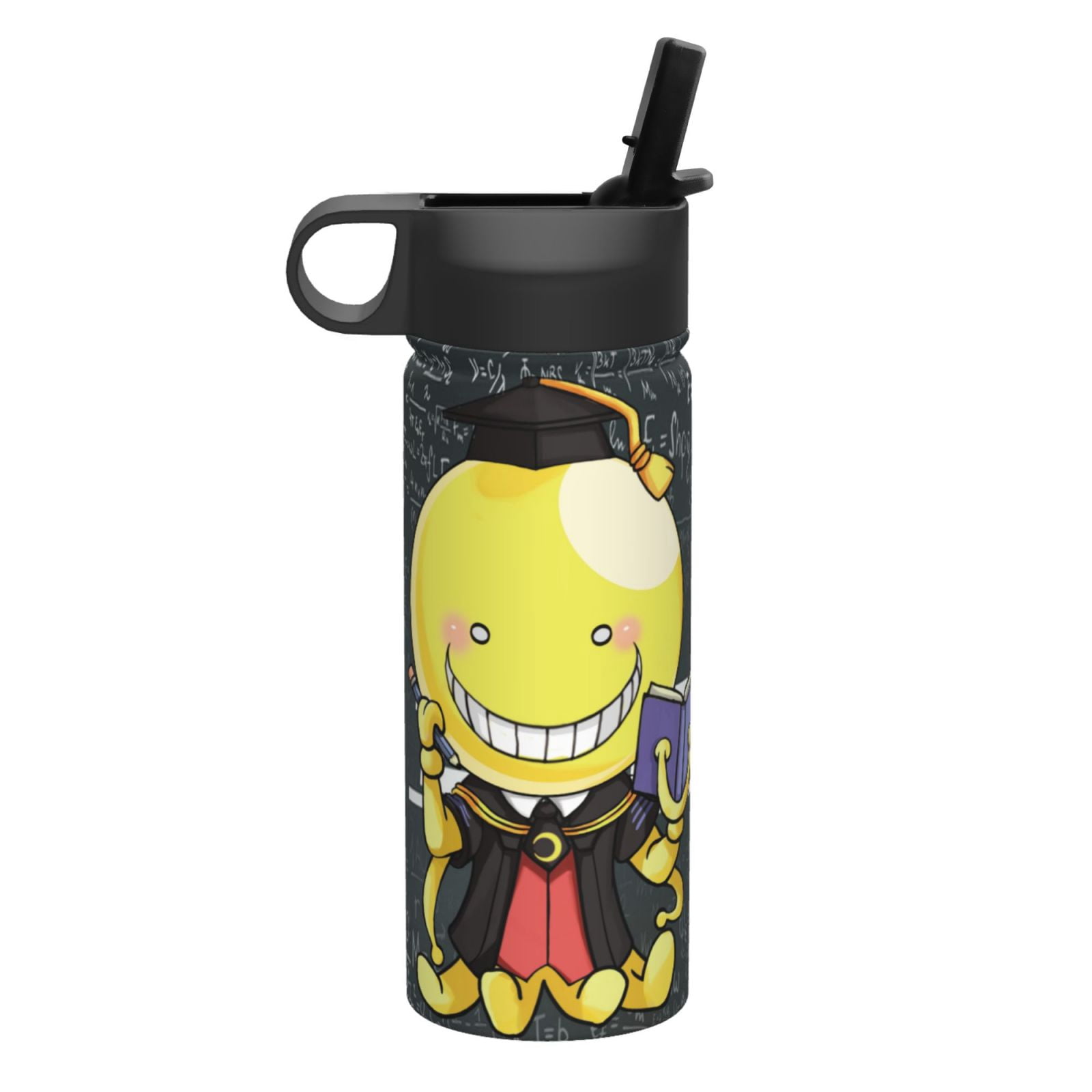Assassination Classroom Kids Insulated Water Bottle With Straw - 18 Oz ...