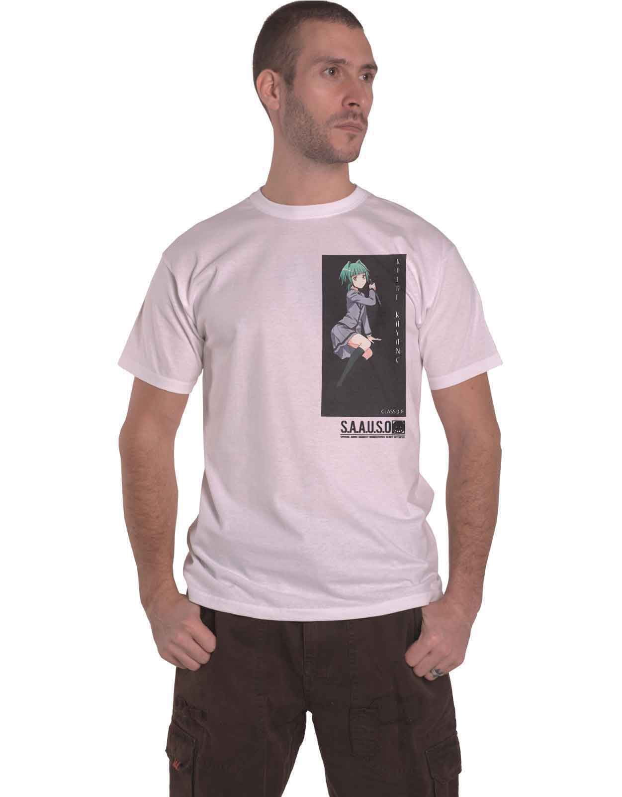 Assassination Classroom T Shirt Kaede Kayano Logo new Official Mens ...