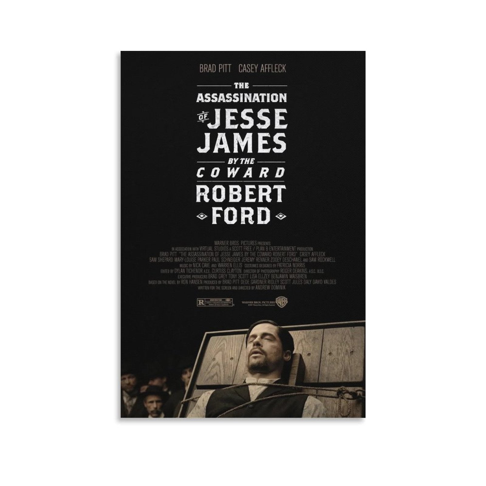 The Assassination of Jesse James by The Coward Robert Ford Movie Poster ...