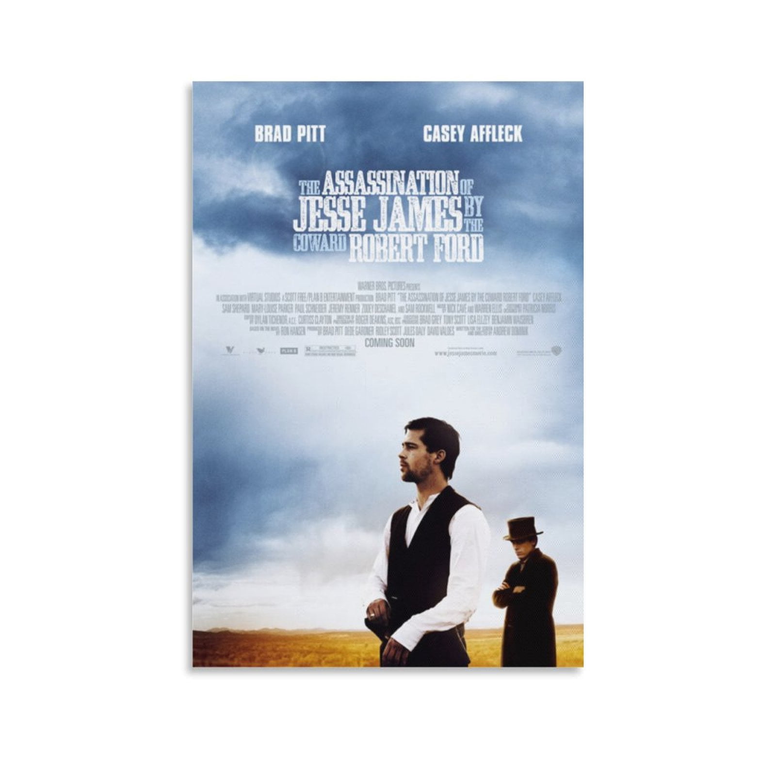 The Assassination of Jesse James by The Coward Robert Ford Movie Poster ...