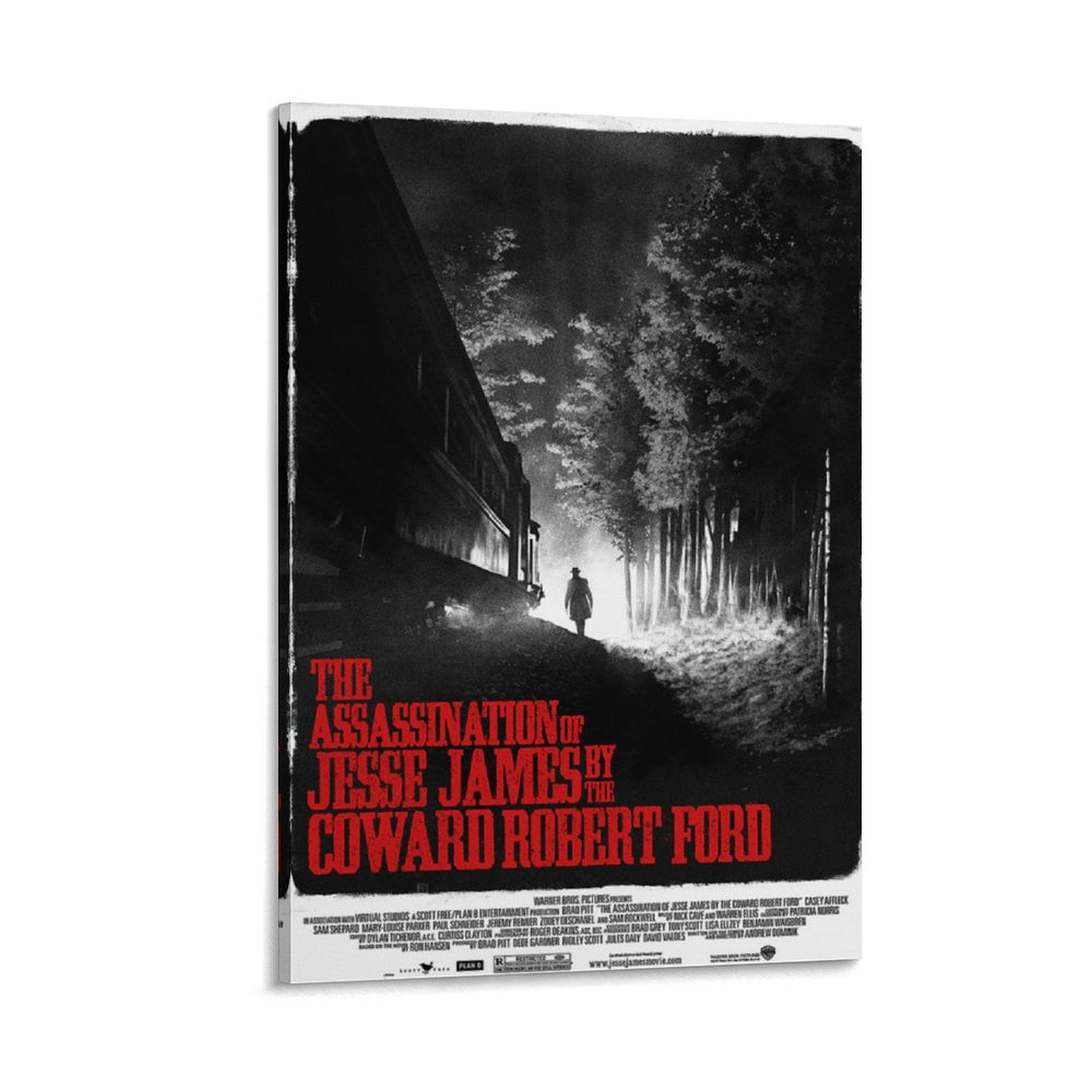 The Assassination of Jesse James by The Coward Robert Ford Movie Poster ...