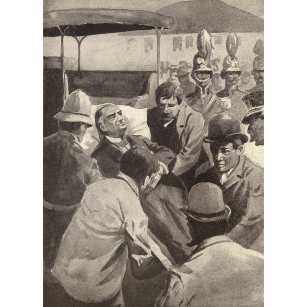 Assassination Of President William Mckinley At Pan-American Exposition ...