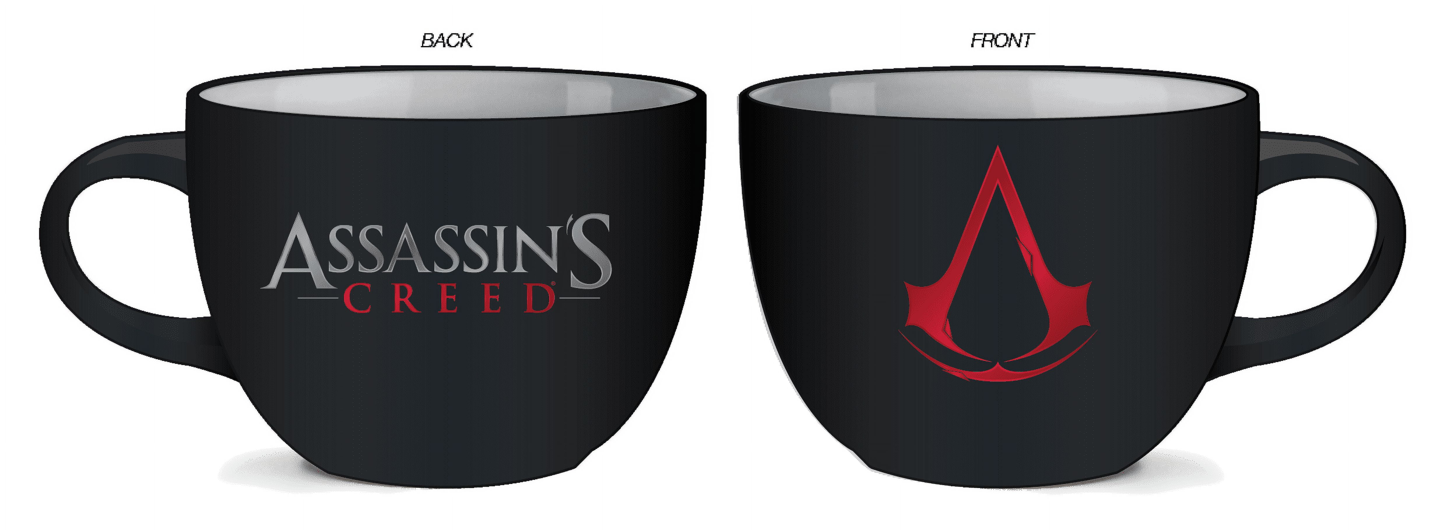Assassins Creed Logo 24 Ounce Ceramic Soup Mug - Walmart.com