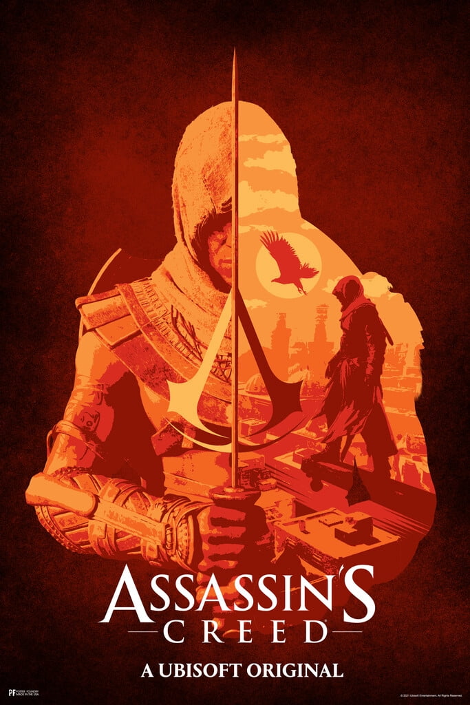 Assassins Creed Valhalla Sunset Wall Decor Cool Wall Art Bedroom Poster ...
