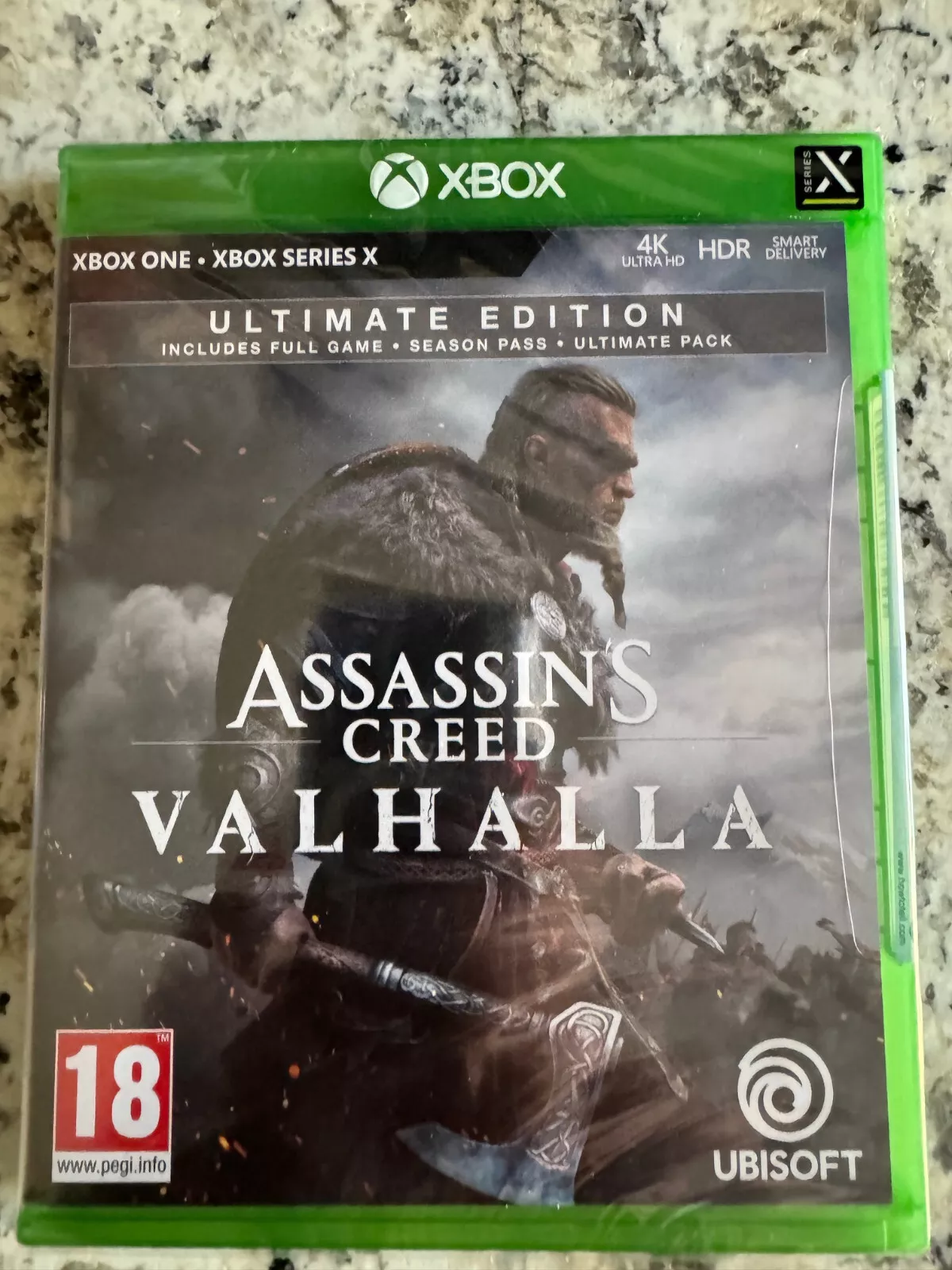 Assassins Creed Valhalla Ultimate Xbox One Series X w/Season Pass ...