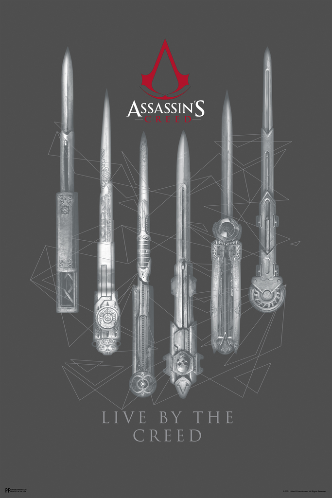 Assassins Creed Valhalla Wall Art Posters Video Games Weapon Collection ...