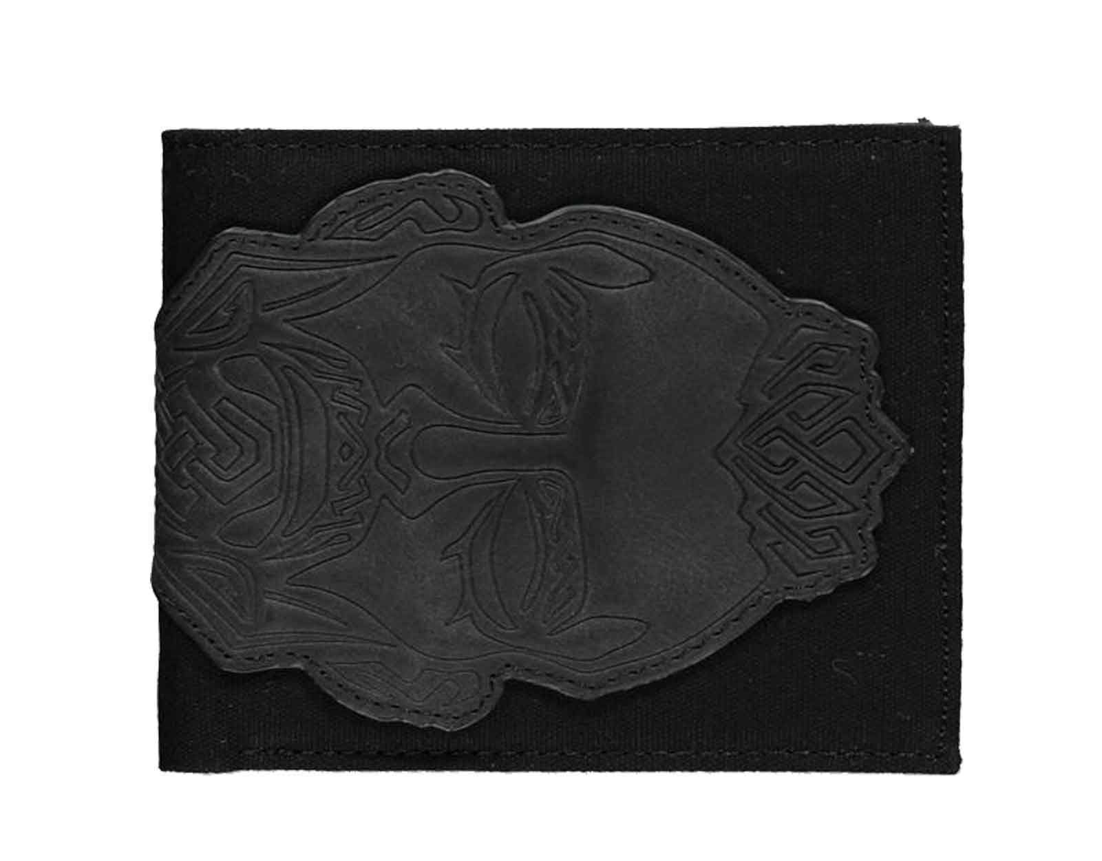 Assassins Creed Valhalla Wallet Face Logo new Official Black Bifold ...