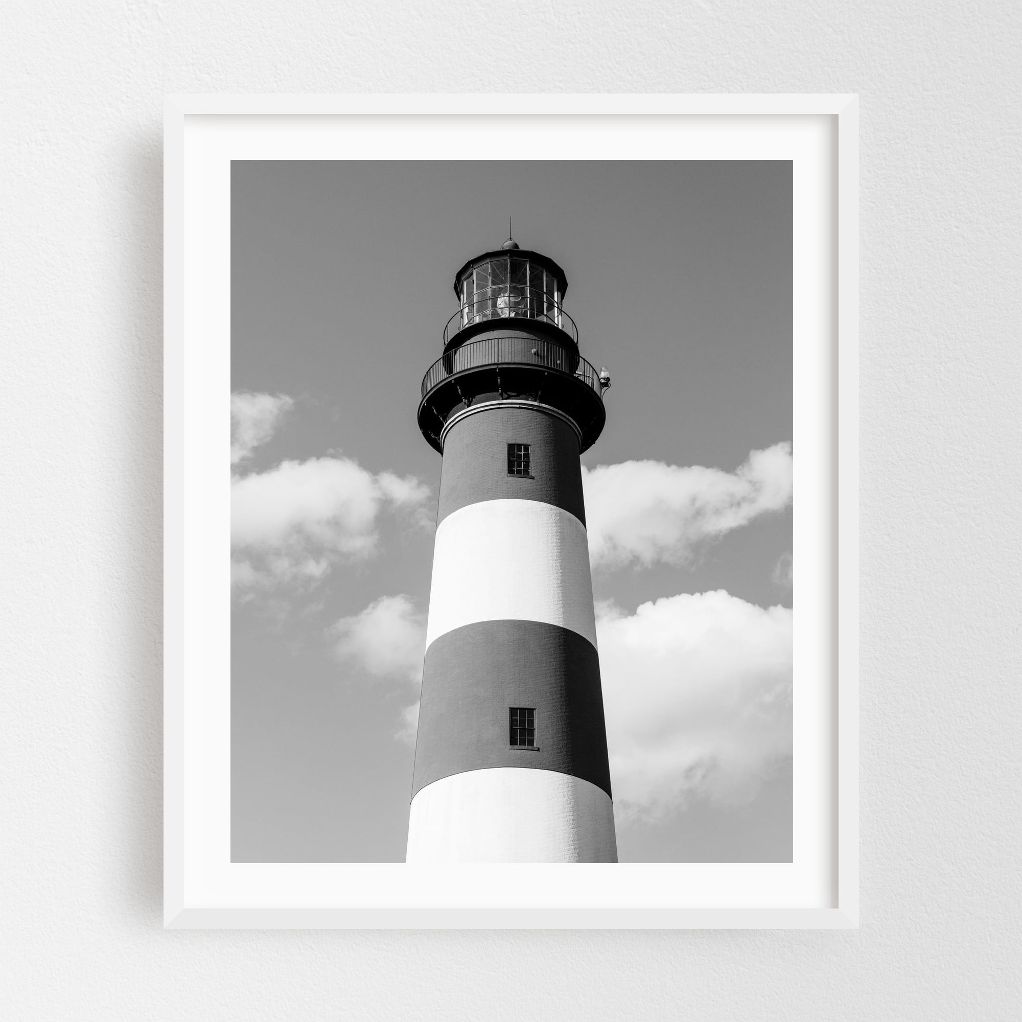 Assateague Lighthouse B&W - Chincoteague Virginia Photography ...