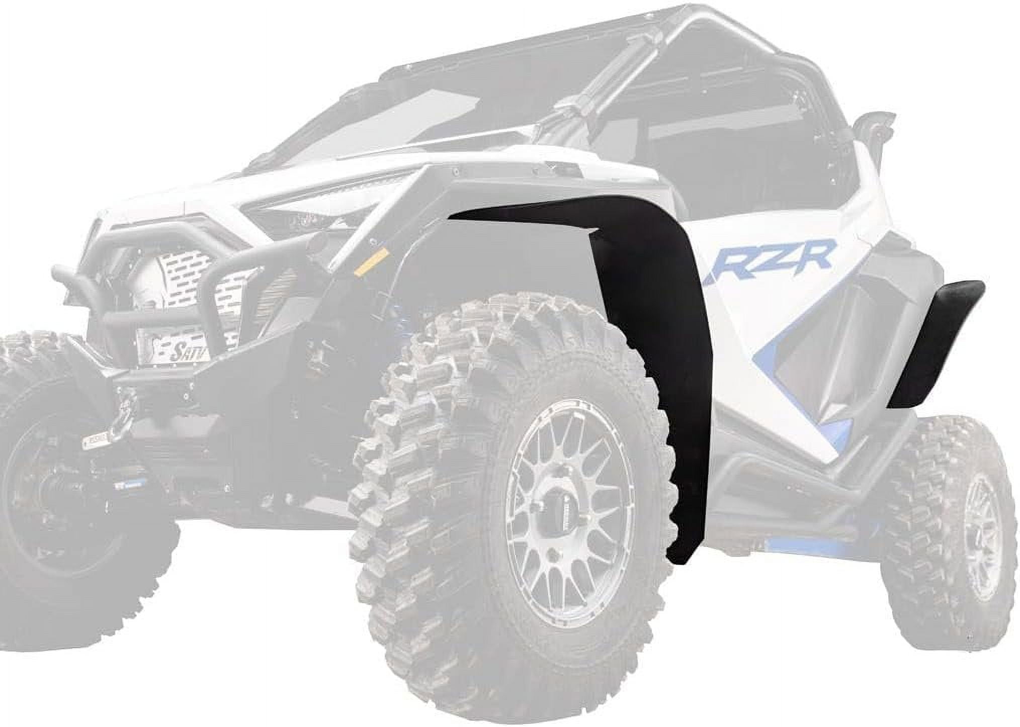 Assault Industries Low-Profile Fender Flares for Polaris RZR Turbo R ...