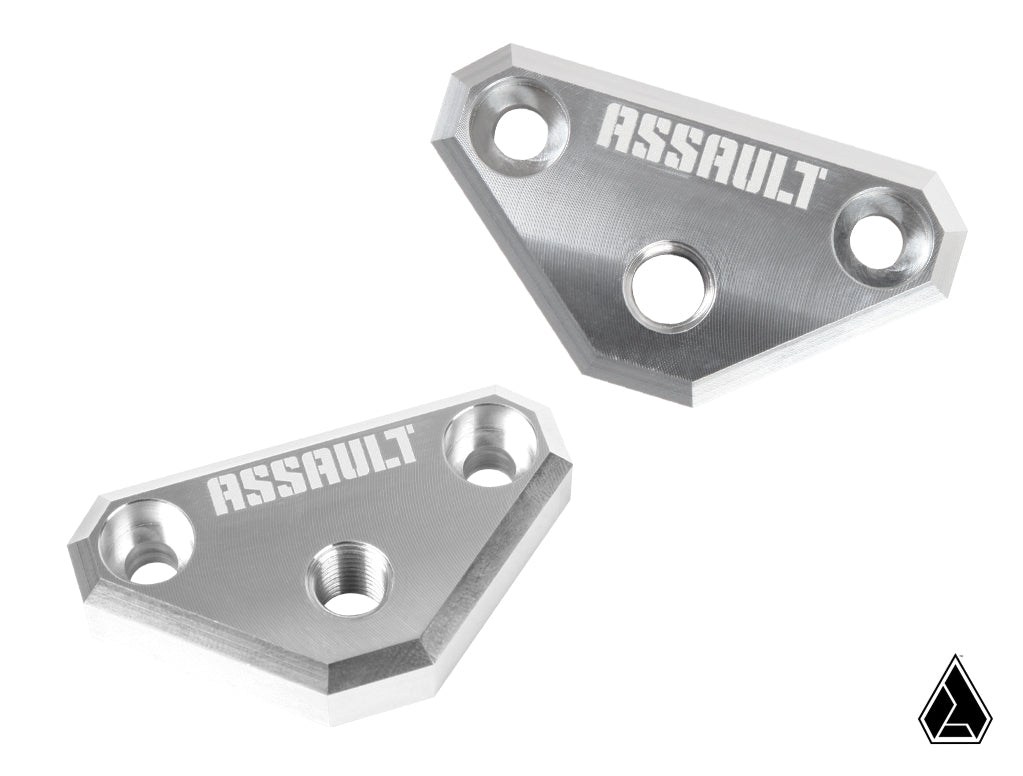 Assault Industries M10 A-Pillar Mount Brackets (Pair) - Raw Can-Am ...