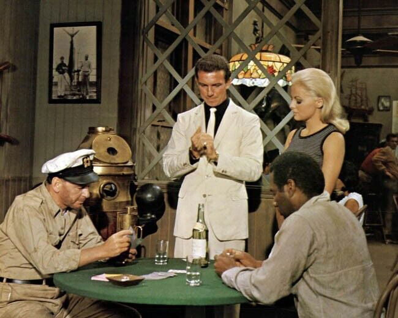 Assault on a Queen Frank Sinatra Virna Lisi Anthony Franciosa card game ...